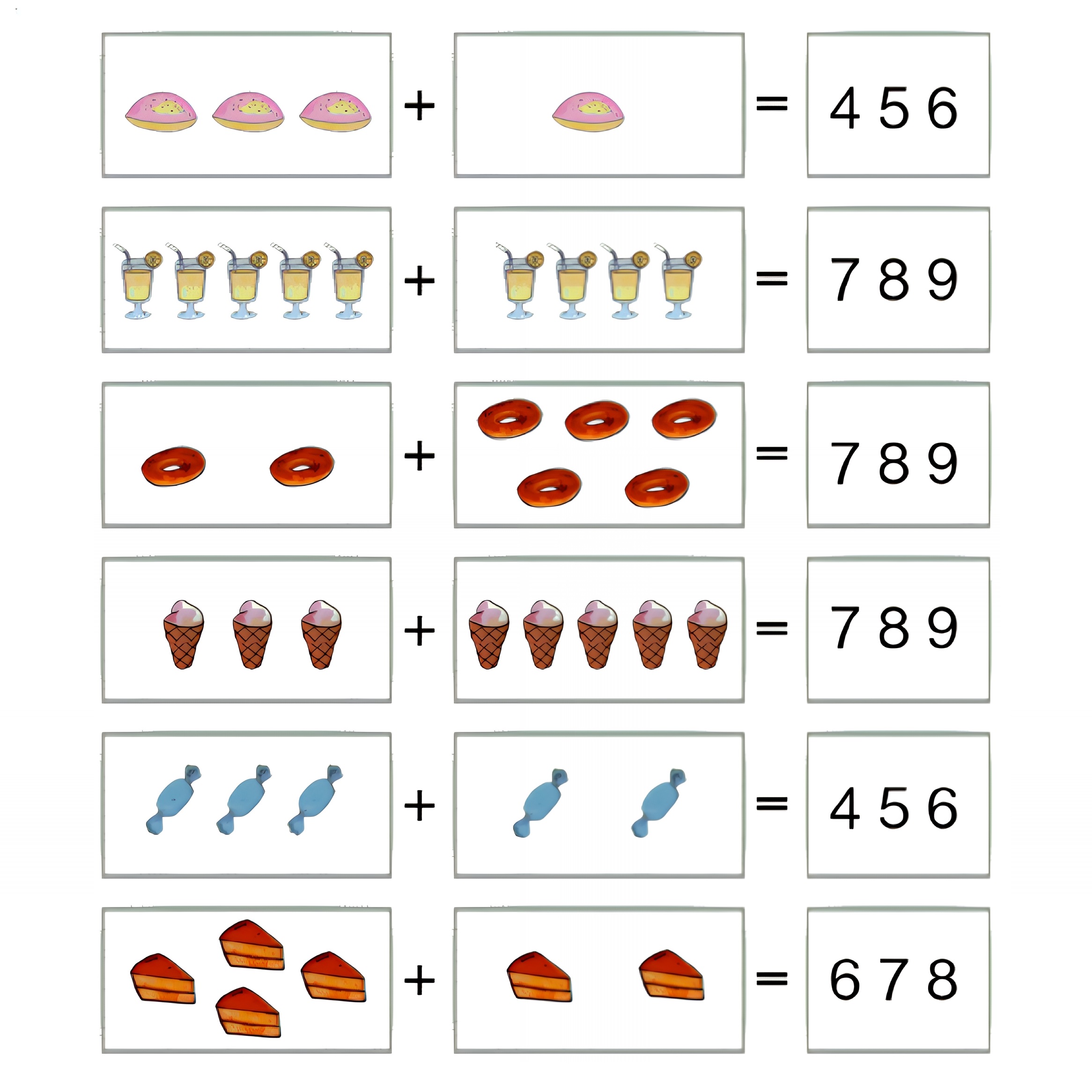 Addition Worksheets Activities Preschool Free Printable - Preschool ...